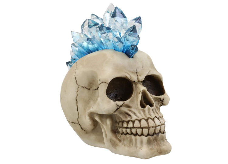 Crystal Mohawk Skull (LED) - JP's Horror